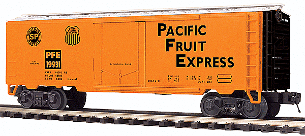 MTH - Premier Operating Reefer Car - Pacific Fruit Express - 507-2094221