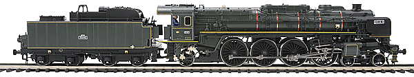 MTH - Premier Steam Era II Class 241A Powered w/Proto-Sound 2.0 & Scale ...