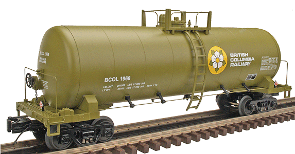 MTH - Premier Tank Car - British Columbia - 507-2096159