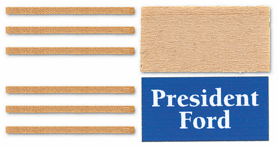 Calumet - Presidential Election Billboard - Kit - Gerald Ford ...