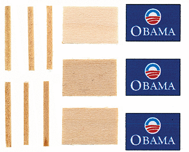 Calumet - Presidential Election Lawn Signs pkg(3) - Barack Obama - 192-610