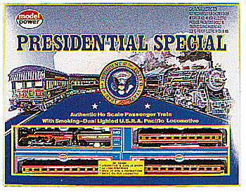 Model Pwr - Presidential Special Train Set - Southern Pacific - 490-1009