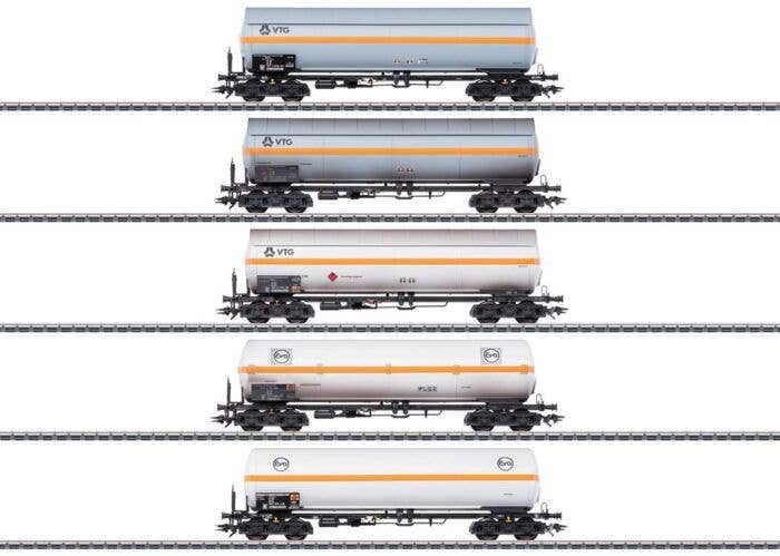 Marklin - Pressurized Tank Car 5-Pack - 3-Rail - Ready to Run - 3 VTG ...