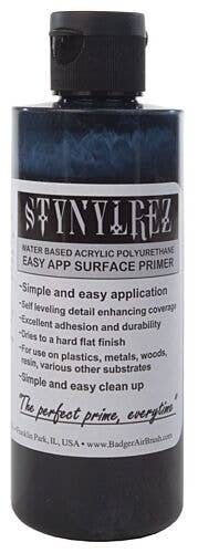 Badger - Primer - 4oz 118mL - Modelflex Paint - Black - 165-403