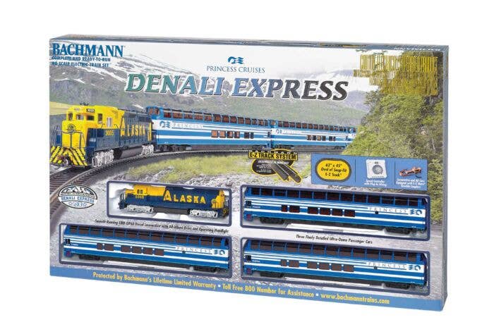 Bachmann - Princess Cruises Denali Express Train Set - 160-715