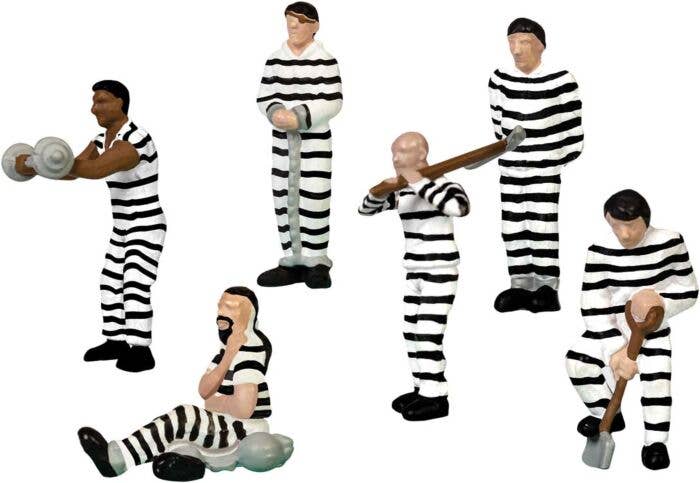Lionel - Prison Work Crew - Stripes - 434-1957170