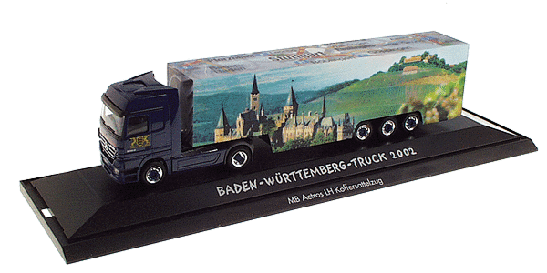 Herpa - Private Collection European Trucks - Tractor/Trailer - MB ...