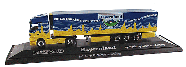 Herpa - Private Collection European Trucks - Tractor/Trailer - MB ...