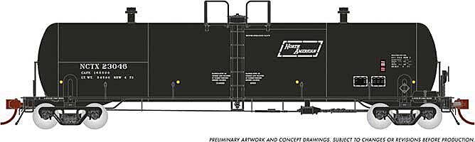 Rapido - Procor GP20 20,000-Gallon Tank Car 6-Pack - Ready to Run ...