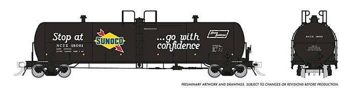 Rapido - Procor GP20 20,000-Gallon Tank Car 6-Pack - Ready to Run ...