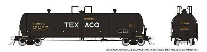 Rapido - Procor GP20 20,000-Gallon Tank Car 6-Pack - Ready to Run ...
