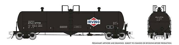 Rapido - Procor GP20 20,000-Gallon Tank Car - Ready to Run - Irving Oil ...