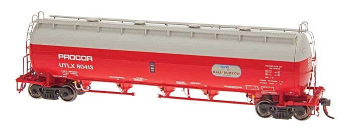 Intermount - Procor Pressure-Flow Hopper - Ready to Run - Halliburton UTLX #80422 (red, gray ...