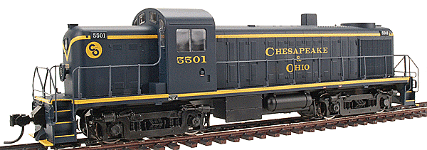 Walthers - PROTO 1000 Diesel Alco RS-2 Powered - Chesapeake & Ohio ...