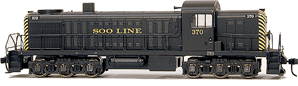 Walthers - Proto 1000 Diesel Alco RSC-2 - Powered - Soo Line #370 ...