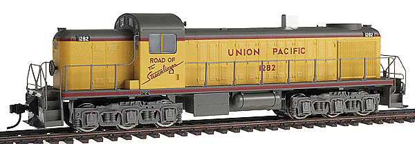 Walthers - Proto 1000 Diesel Alco RSC-2 - Powered - Union Pacific(R) #1282 (yellow & gray) - 920 ...