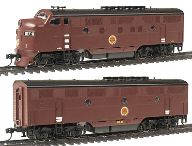 Walthers - PROTO 1000 EMD Diesel F3 A-B Set - Powered A & B - Assembled - Chicago Great Western ...