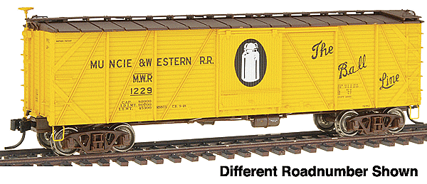 Walthers - PROTO 2000 40' Mather Boxcar - Time-Saver Kit(R) - Muncie ...