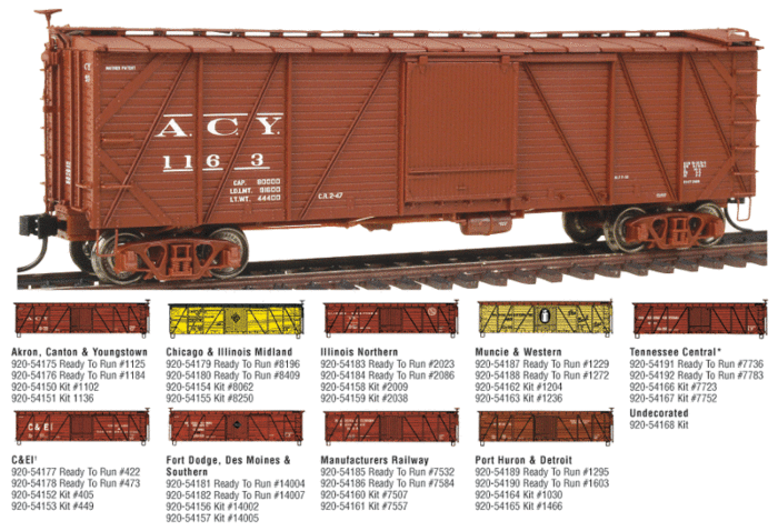 Walthers - PROTO 2000 40' Mather Boxcar - Time-Saver Kit(R ...