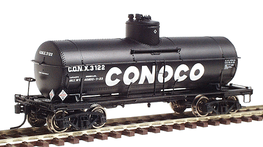 Life-Like - Proto 2000 8,000 Gallon Tank Car - Assembled - CONX (Conoco ...