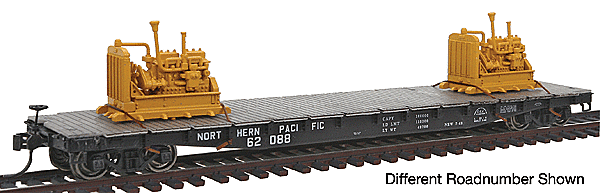 Walthers - PROTO 2000 AAR 53 Ft 6 In Flatcar w/Load - Time-Saver(R) Kit ...