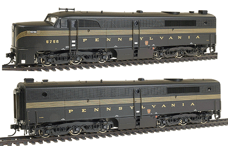 Walthers - PROTO 2000 Diesel Alco PA-PB Set - Powered - Pennsylvania ...