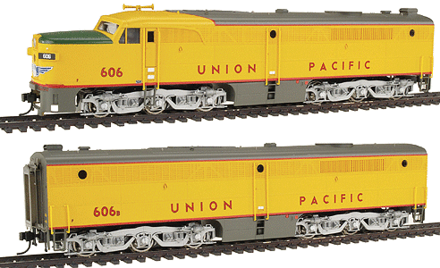 Walthers - PROTO 2000 Diesel Alco PA-PB Set w/Mars Light - Powered - Union Pacific(R) #606/606B ...