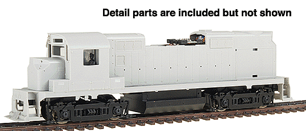 Walthers - PROTO 2000 Diesel Alco RS-27 - Powered, No Sound - Undecorated - 920-31355