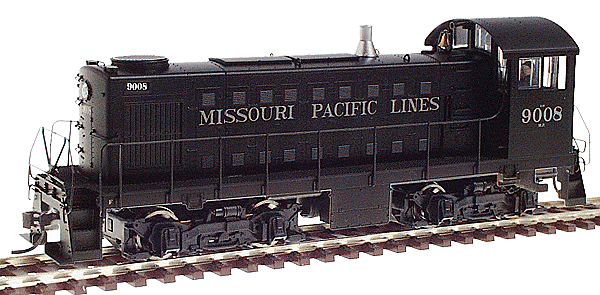 Life-Like - PROTO 2000 Diesel Alco S1 Phase I Powered - Missouri Pacific #9008 (black, silver ...