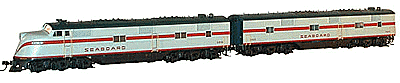 Walthers - PROTO 2000 Diesel E6A (Powered) & B (Dummy) Set - ATSF #13/13A w/Mars Light ...