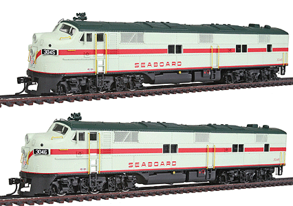 Walthers - PROTO 2000 Diesel EMD E7A-A Powered Standard DC - Seaboard Air Line #3045 & #3046 ...