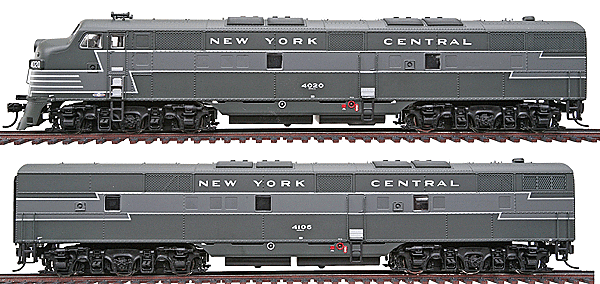 Walthers - PROTO 2000 Diesel EMD E7A-B Powered Standard DC - New York Central #4020 & #4106 ...