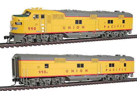 Walthers - PROTO 2000 Diesel EMD E7A-B Powered Standard DC - Union Pacific(R) #990 & #990B ...