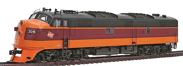 Walthers - PROTO 2000 Diesel EMD E7A Powered w/Sound & DCC - Milwaukee Road "Hiawatha" #20B ...
