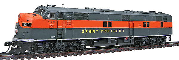 Walthers - PROTO 2000 Diesel EMD E7A Powered w/Sound & DCC - Great Northern #512A (orange, green ...
