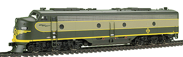 Walthers - PROTO 2000 Diesel EMD E8/9A - Powered w/Sound & DCC - Erie #830 - 920-31706