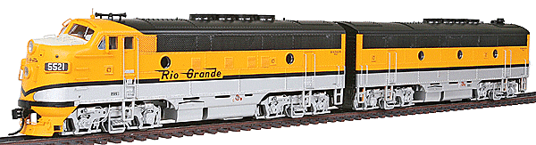 Walthers - PROTO 2000 Diesel EMD F3A-B Set Powered Standard DC - Denver & Rio Grande Western(TM ...