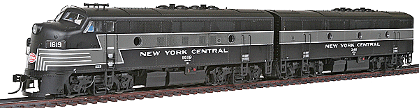 Walthers - PROTO 2000 Diesel EMD F3A-B Set Powered Standard DC - New York Central #1619 & 2411 ...