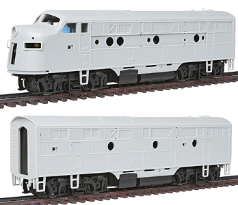 Walthers - PROTO 2000 Diesel EMD F3A-B Set Powered w/Sound & DCC - Undecorated - 920-41226
