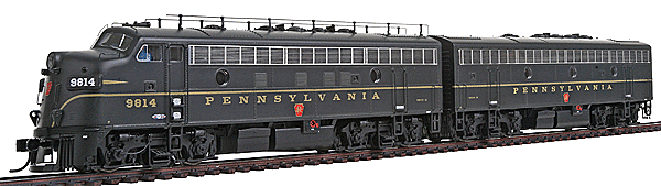 Walthers - PROTO 2000 Diesel EMD F7A-B Set Powered - Standard DC - Pennsylvania #9814-A & 9814-B ...