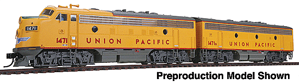 Walthers - PROTO 2000 Diesel EMD F7A-B Set Powered w/Sound & DCC - Union Pacific(R) #1471 ...