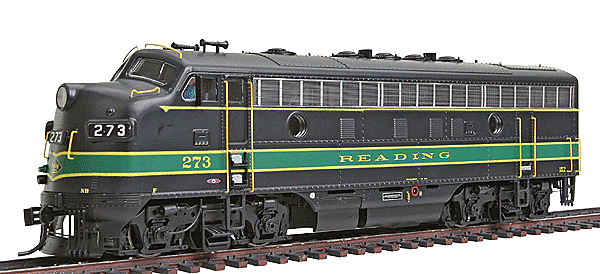Walthers - PROTO 2000 Diesel EMD F7A Powered - Standard DC - Reading #273 - 920-47681