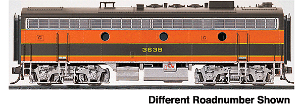 Walthers - PROTO 2000 Diesel EMD F7B Unit Powered - w/Sound & DCC - Great Northern #268-B ...