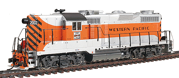 Walthers - PROTO 2000 Diesel EMD GP20 High Hood - Standard DC (No Sound) - Western Pacific(TM ...