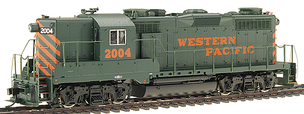Walthers - PROTO 2000 Diesel EMD GP20 High Hood - Standard DC (No Sound) - Western Pacific(TM ...