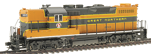 Walthers - PROTO 2000 Diesel EMD GP20 High Hood w/Sound & DCC - Great Northern #2013 (green ...