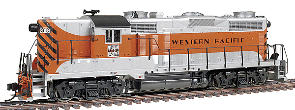 Walthers - PROTO 2000 Diesel EMD GP20 High Hood w/Sound & DCC - Western Pacific(TM) #2008 ...