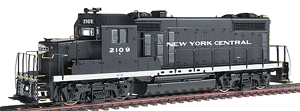 Walthers - PROTO 2000 Diesel EMD GP20 - Powered - New York Central #2109 (black, white stripes ...