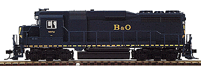 Walthers - PROTO 2000 Diesel EMD GP30 Phase I Powered - Baltimore & Ohio #6972 (blue, yellow ...