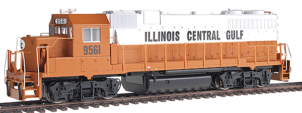 Walthers - PROTO 2000 Diesel EMD GP38-2 Powered - Assembled - Illinois Central Gulf #9561 (white ...
